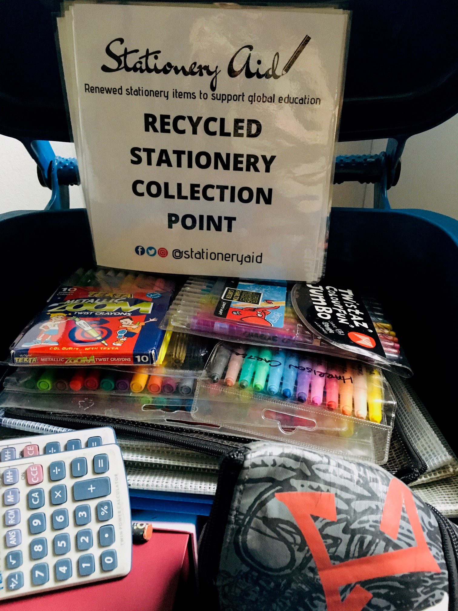 McDowall State School OHSC sustainability program - Stationery Aid