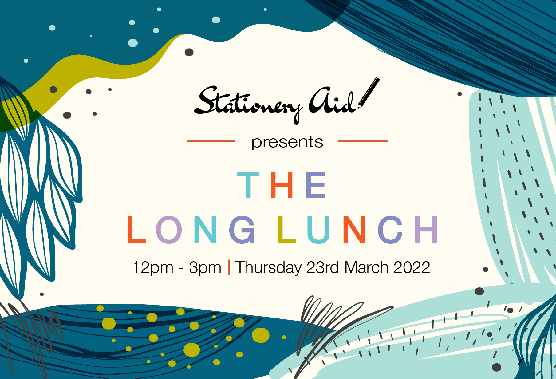 Stationery Aid presents The Long Lunch - Stationery Aid